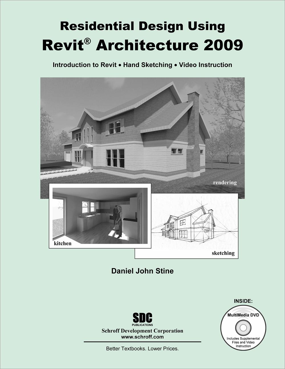 Residential Design Using Revit Architecture 2009, Book 9781585034659 ...