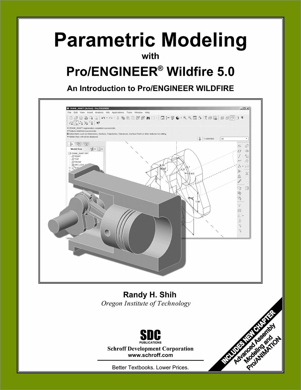 Pro/ENGINEER Wildfire 5.0 Advanced Tutorial, Book 9781585035403 - SDC ...