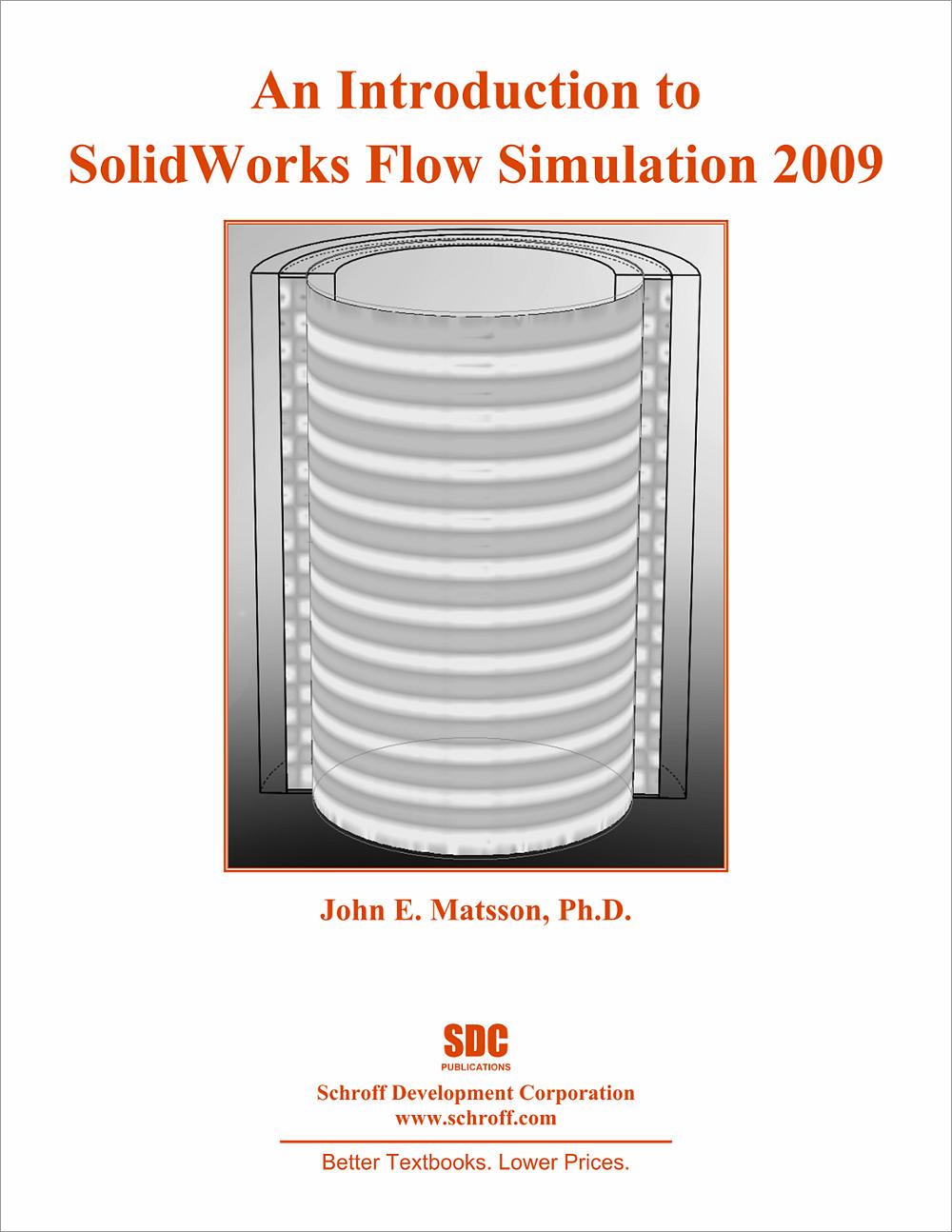 An Introduction to SolidWorks Flow Simulation 2009, Book 9781585035434 - SDC Publications