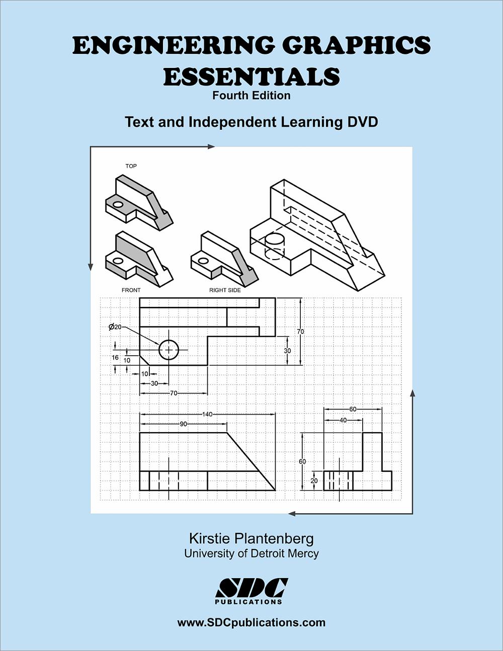Engineering Graphics Essentials Fourth Edition, Book 9781585036103 ...