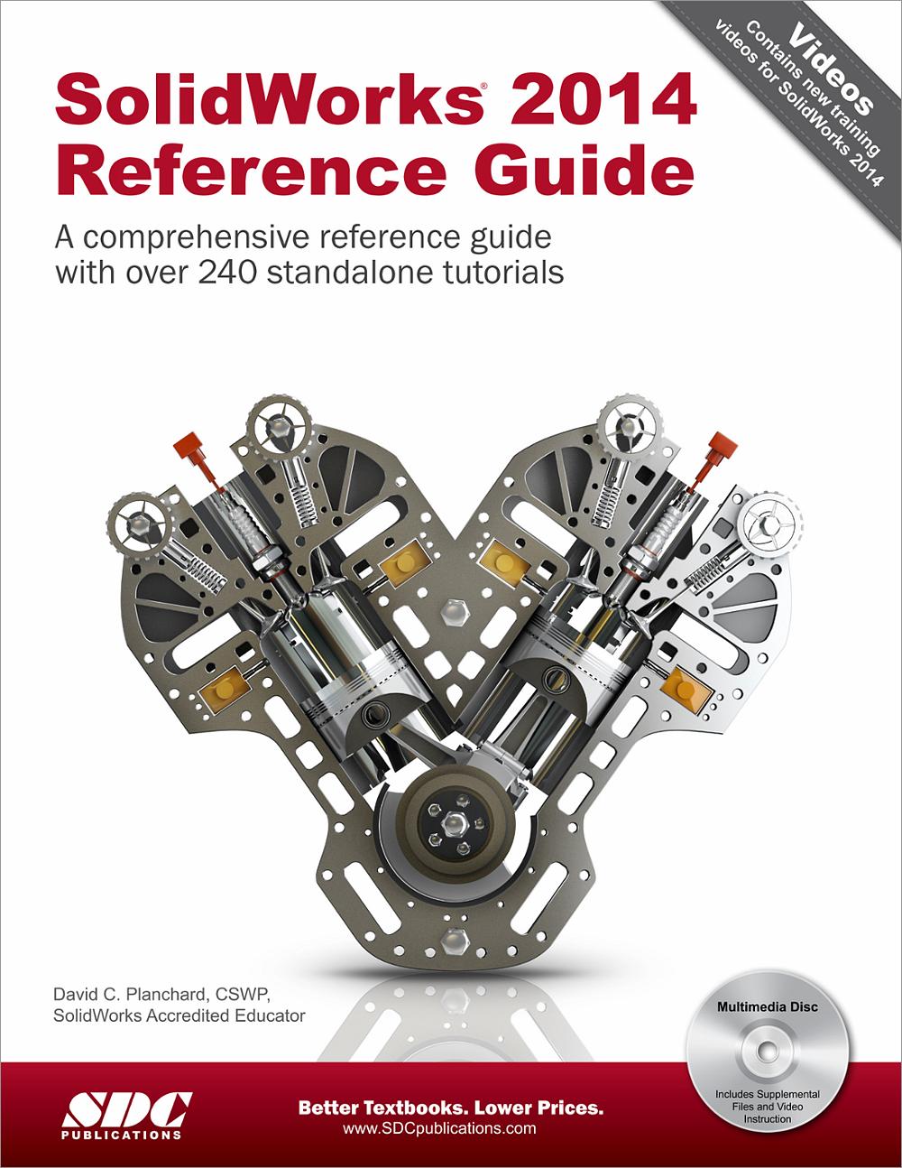 SolidWorks 2014 Reference Guide, Book 9781585038435 - SDC Publications
