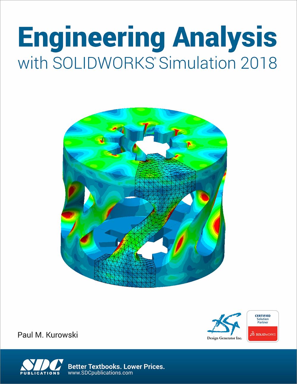 Engineering Analysis With SOLIDWORKS Simulation 2018 Book