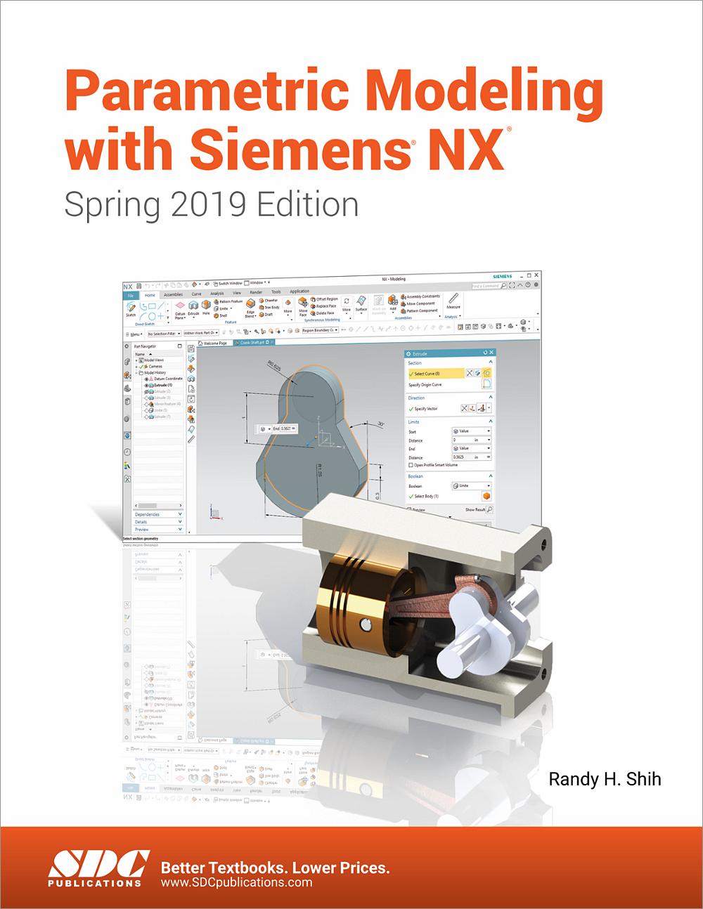 Parametric Modeling with Siemens NX, Book 9781630576110 - SDC Publications