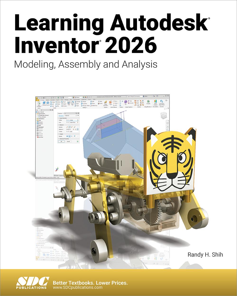 Autodesk Inventor 2026, Book 9781630577278 - SDC Publications