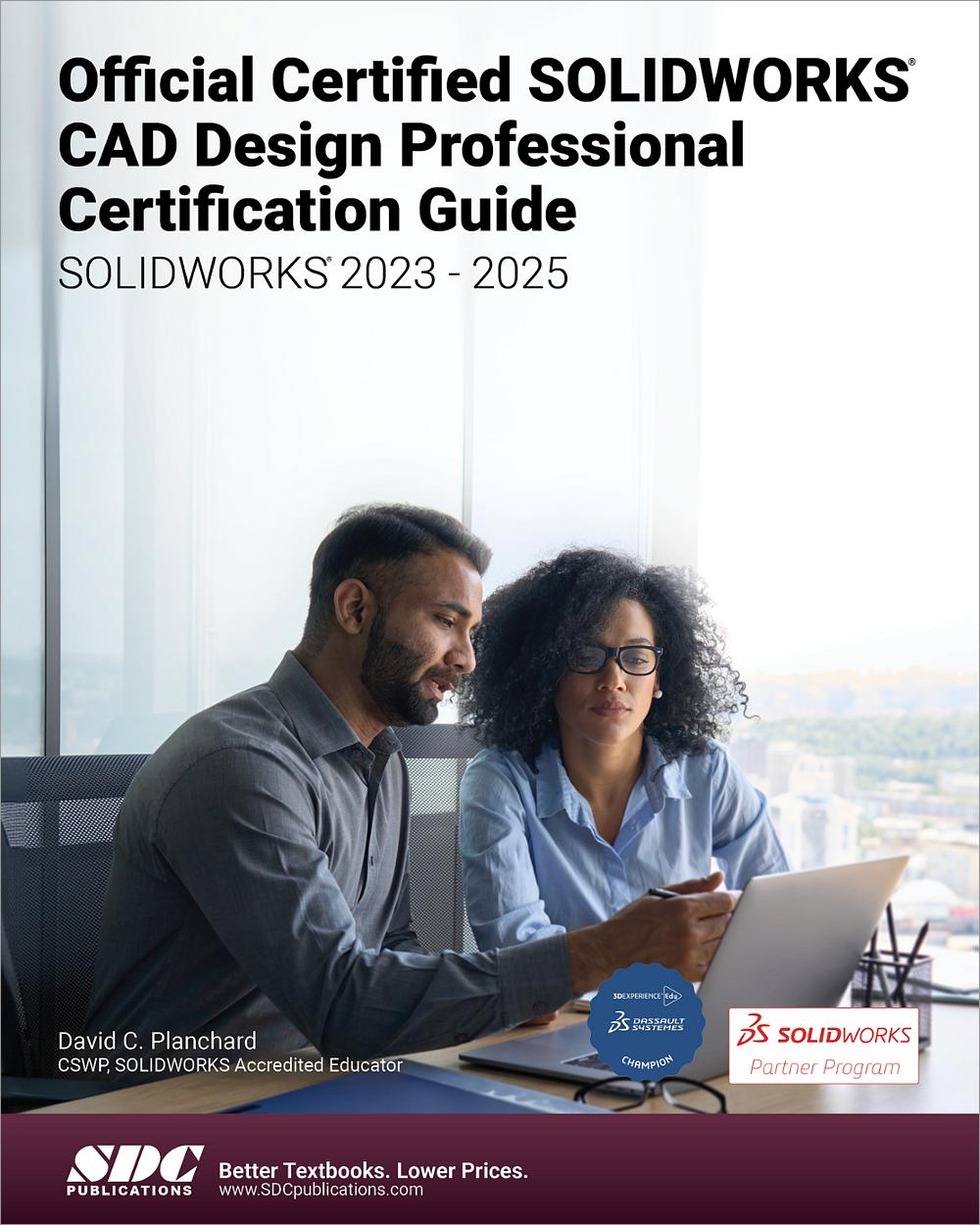 Designing with SOLIDWORKS 2025, Book 9781630577216 - SDC Publications