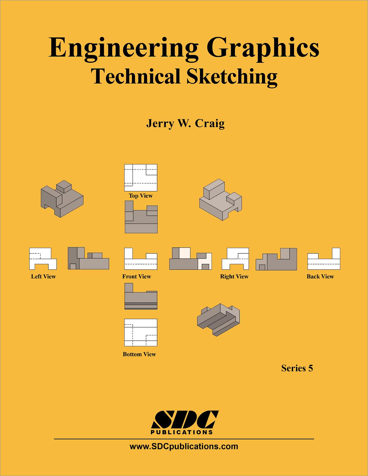 Engineering Graphics Technical Sketching Series 5, Book 9781585034017 ...