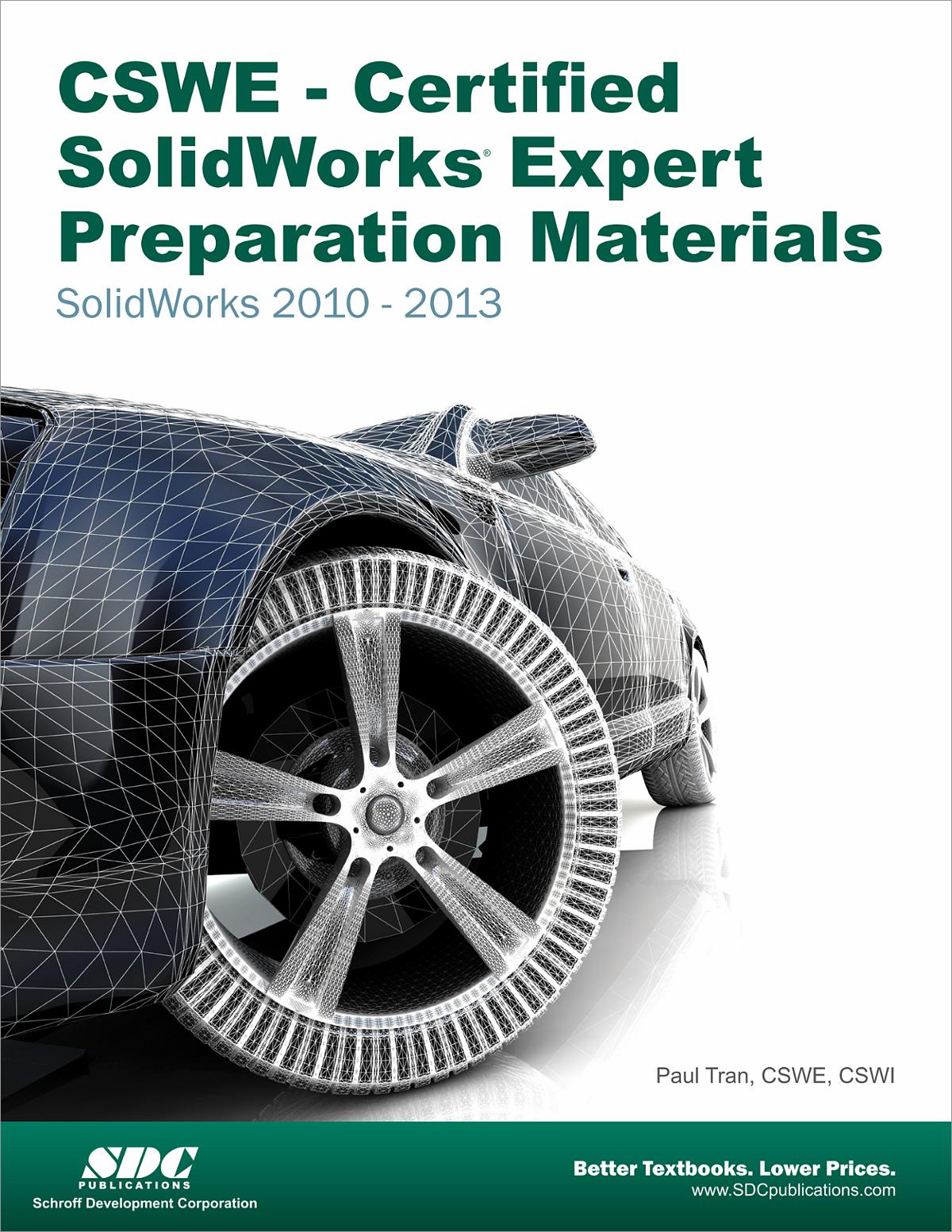 CSWE - Certified SolidWorks Expert Preparation Materials, Book ...