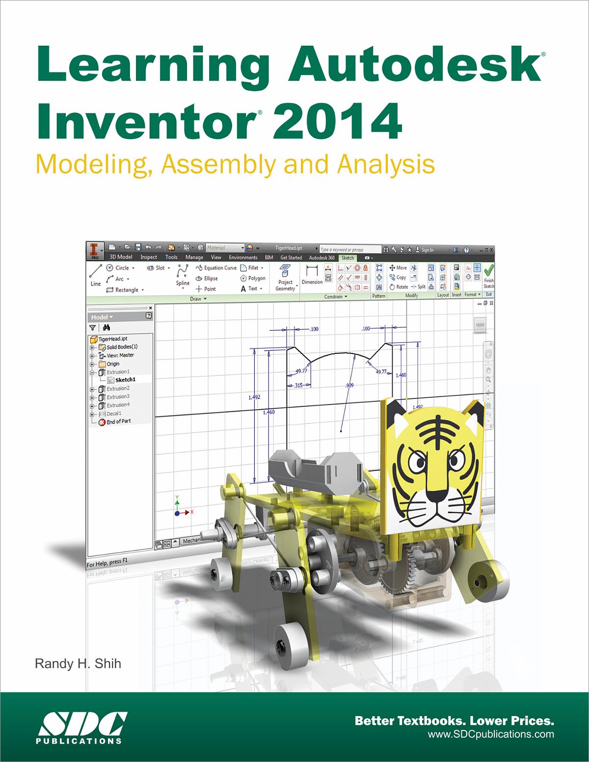 Learning Autodesk Inventor 2014, Book 9781585037964 - SDC Publications