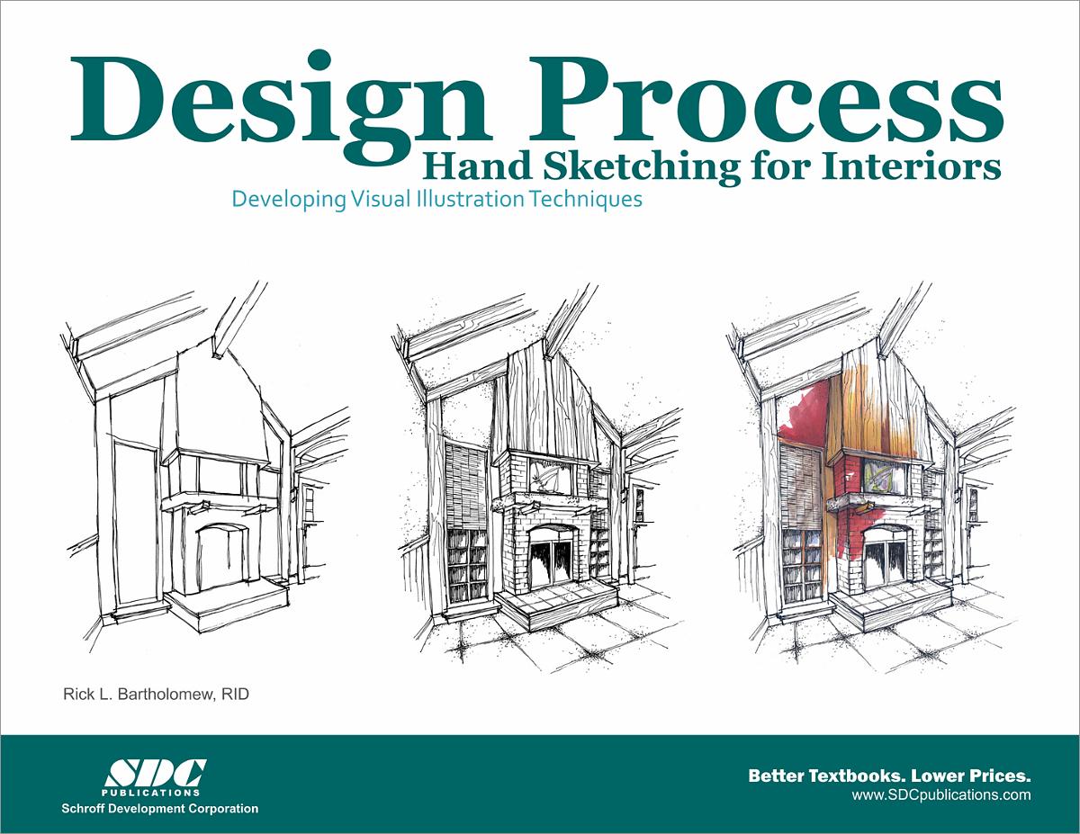 Design Process Hand Sketching for Interiors, Book 9781585038251 - SDC ...
