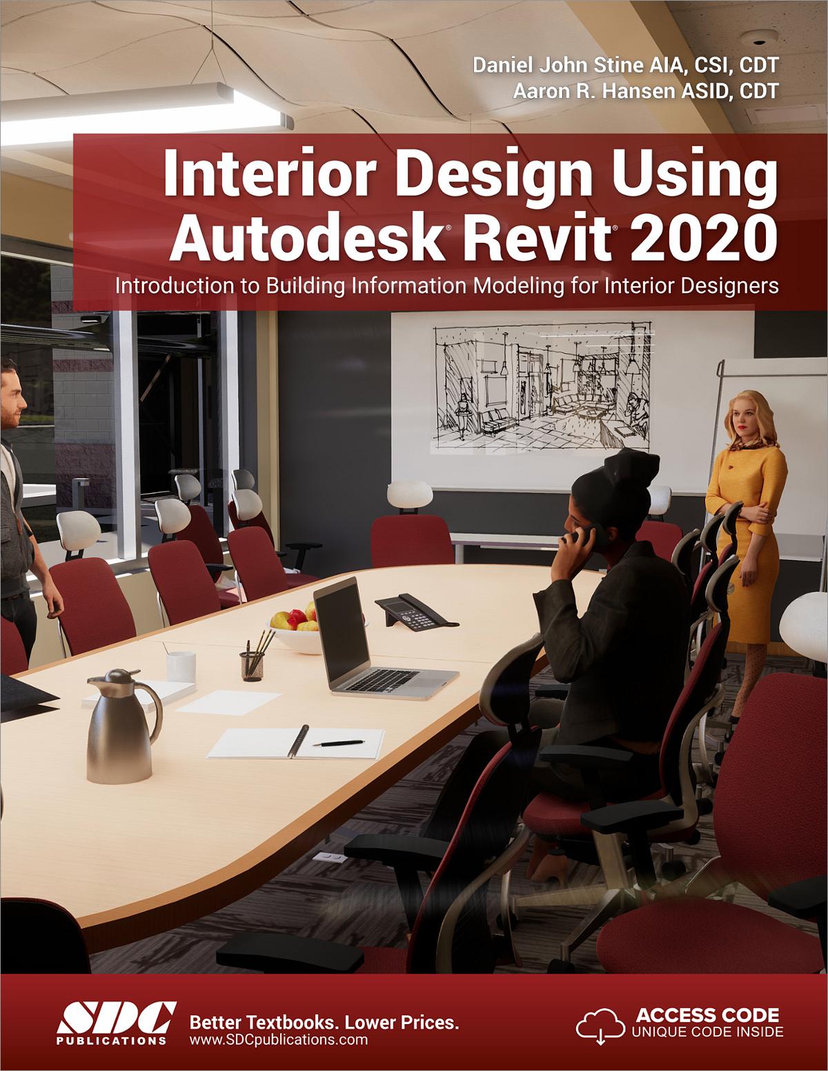 Interior Design Using Autodesk Revit 2020, Book 9781630572549 - SDC ...