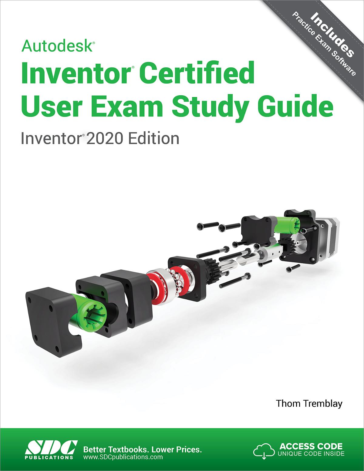 Autodesk Inventor Certified User Exam Study Guide, Book 9781630572822 ...