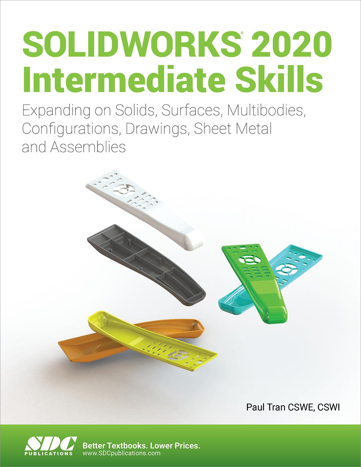 SOLIDWORKS 2020 Intermediate Skills, Book 9781630573119 - SDC Publications