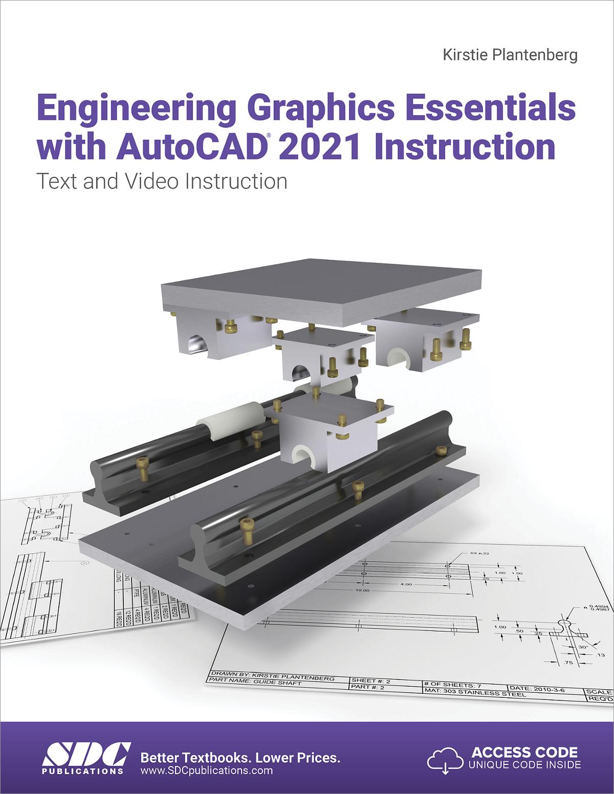 Engineering Graphics Essentials with AutoCAD 2021 Instruction, Book ...