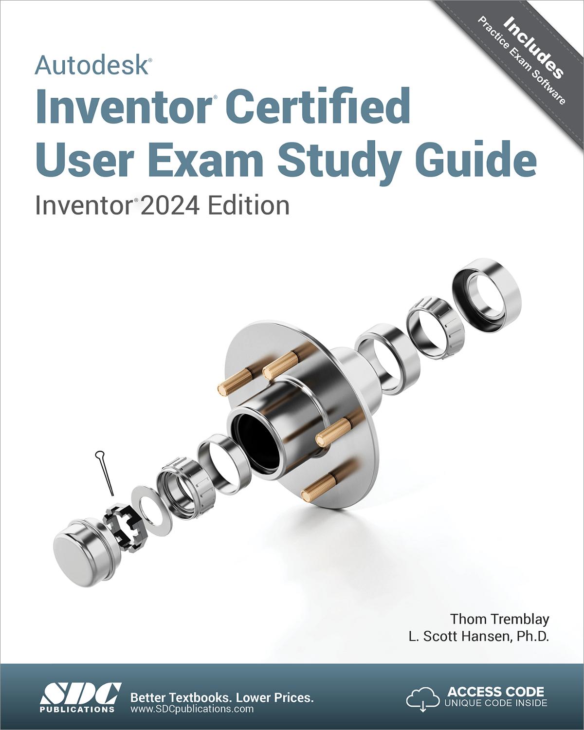 Autodesk Inventor Certified User Exam Study Guide, Book 9781630575953 ...
