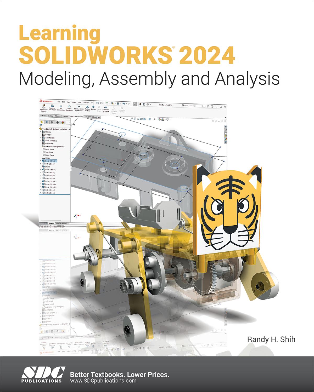 Learning SOLIDWORKS 2024, Book 9781630576394 - SDC Publications