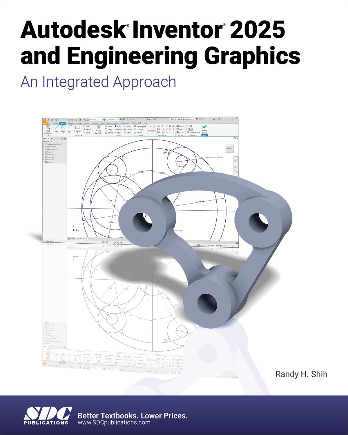 Autodesk Inventor 2025 and Engineering Graphics, Book 9781630576646 - SDC Publications