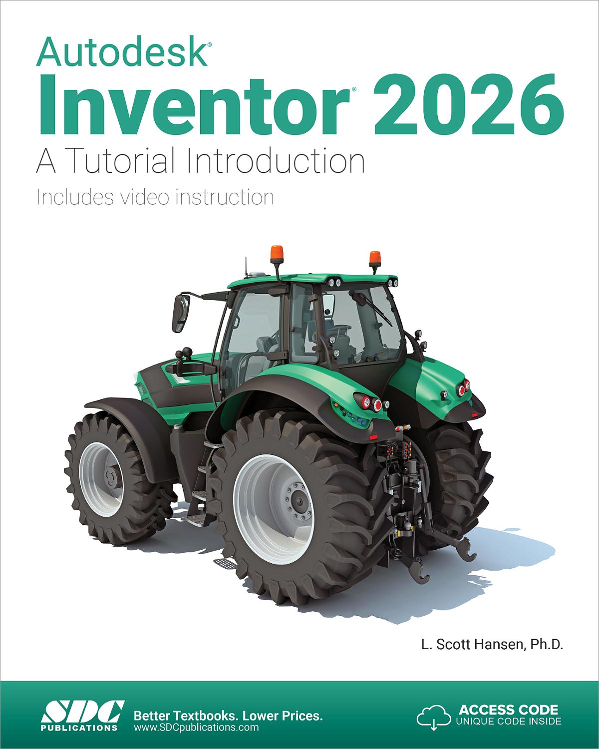Autodesk Inventor 2026, Book 9781630577278 - SDC Publications Autodesk Inventor 2026, Book 9781630577278 - SDC Publications