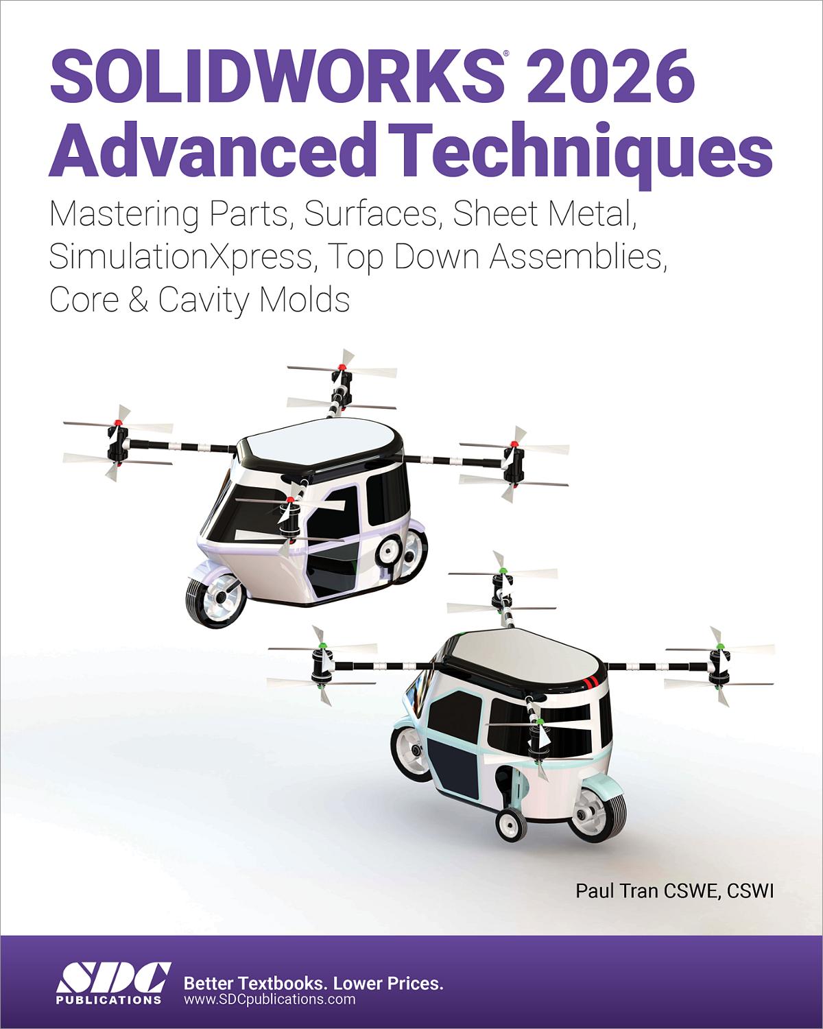 SOLIDWORKS 2026 Advanced Techniques, Book 9781630577773 - SDC Publications