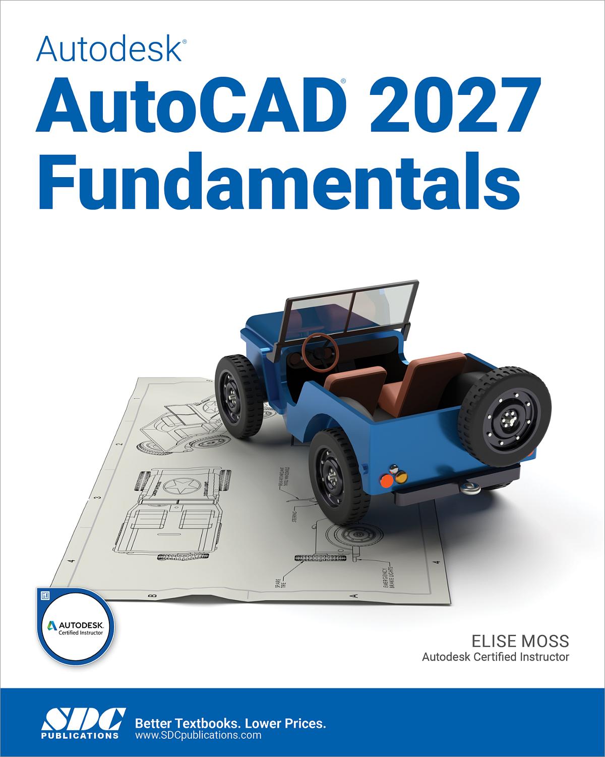 AutoCAD 2027 Books & Textbooks - SDC Publications
