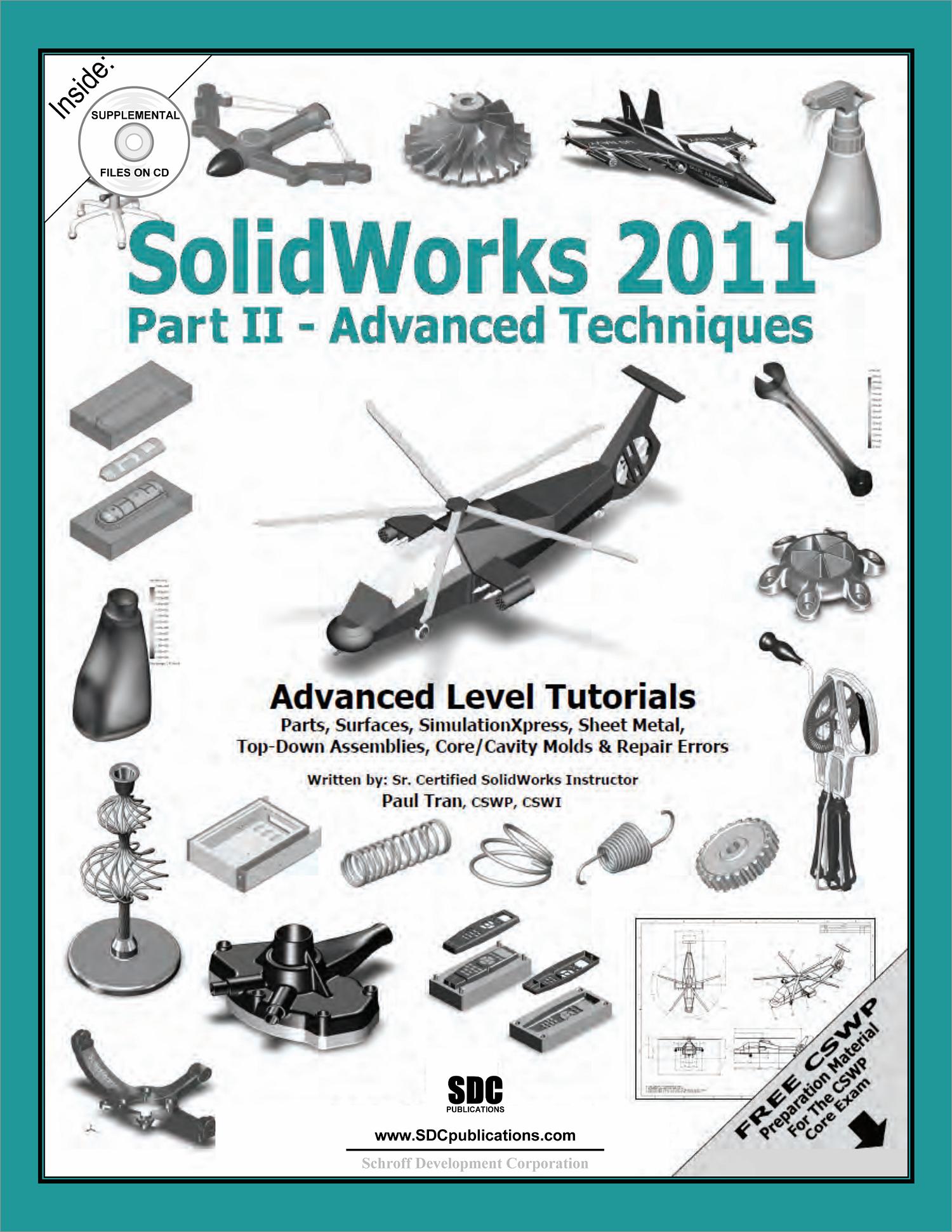 SolidWorks 2011 Part II - Advanced Techniques, Book 9781585036257 - SDC ...