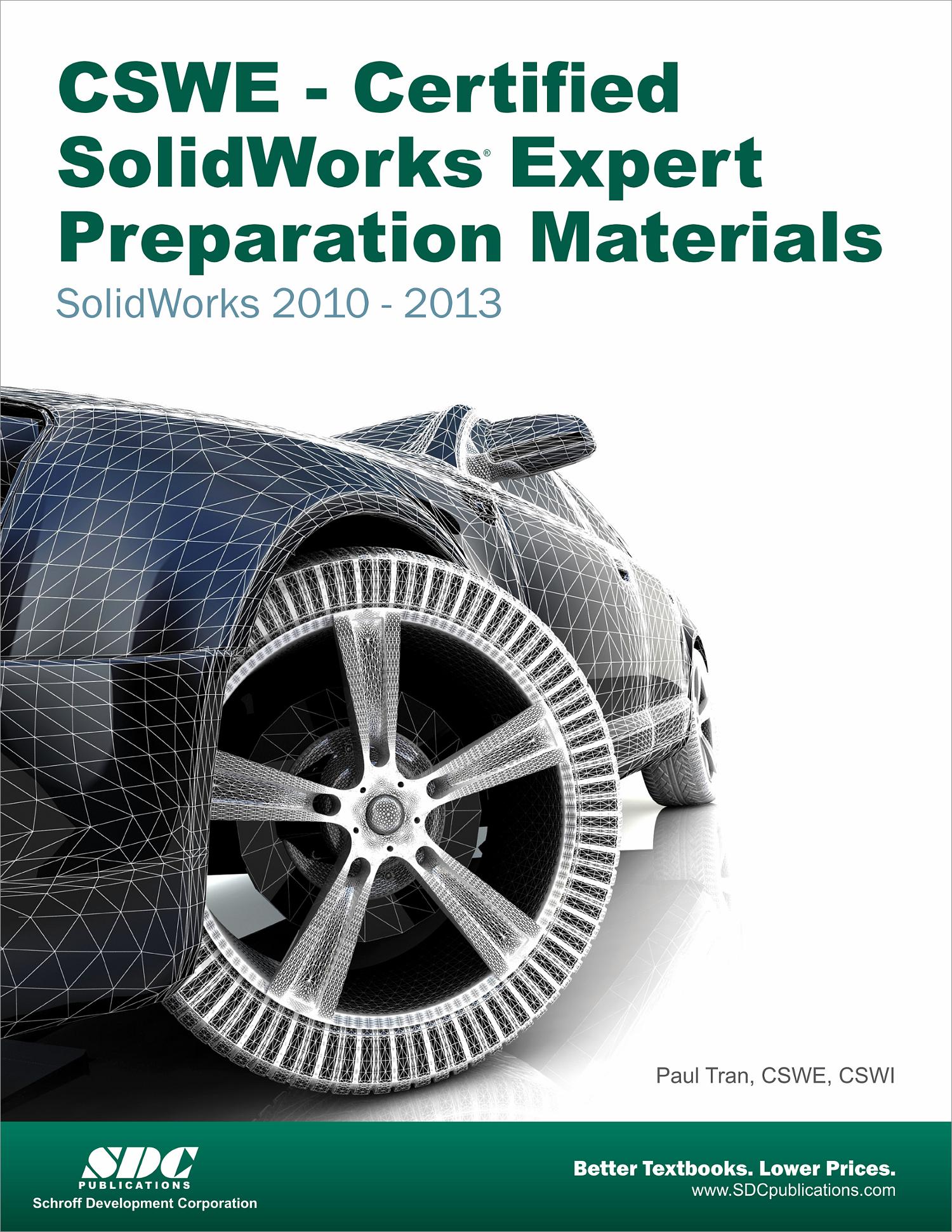 CSWE - Certified SolidWorks Expert Preparation Materials, Book ...