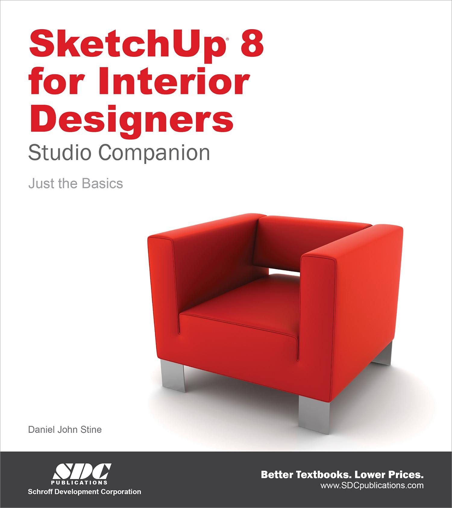 SketchUp 8 for Interior Designers, Book 9781585038169 - SDC Publications