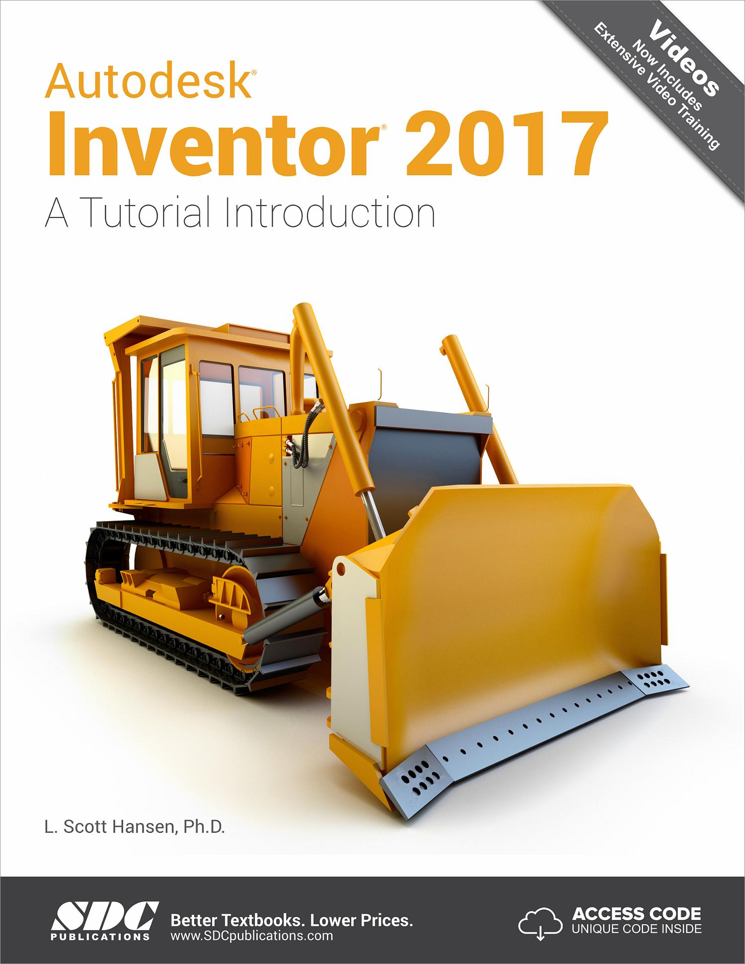 Autodesk Inventor 2017, Book 9781630570200 - SDC Publications