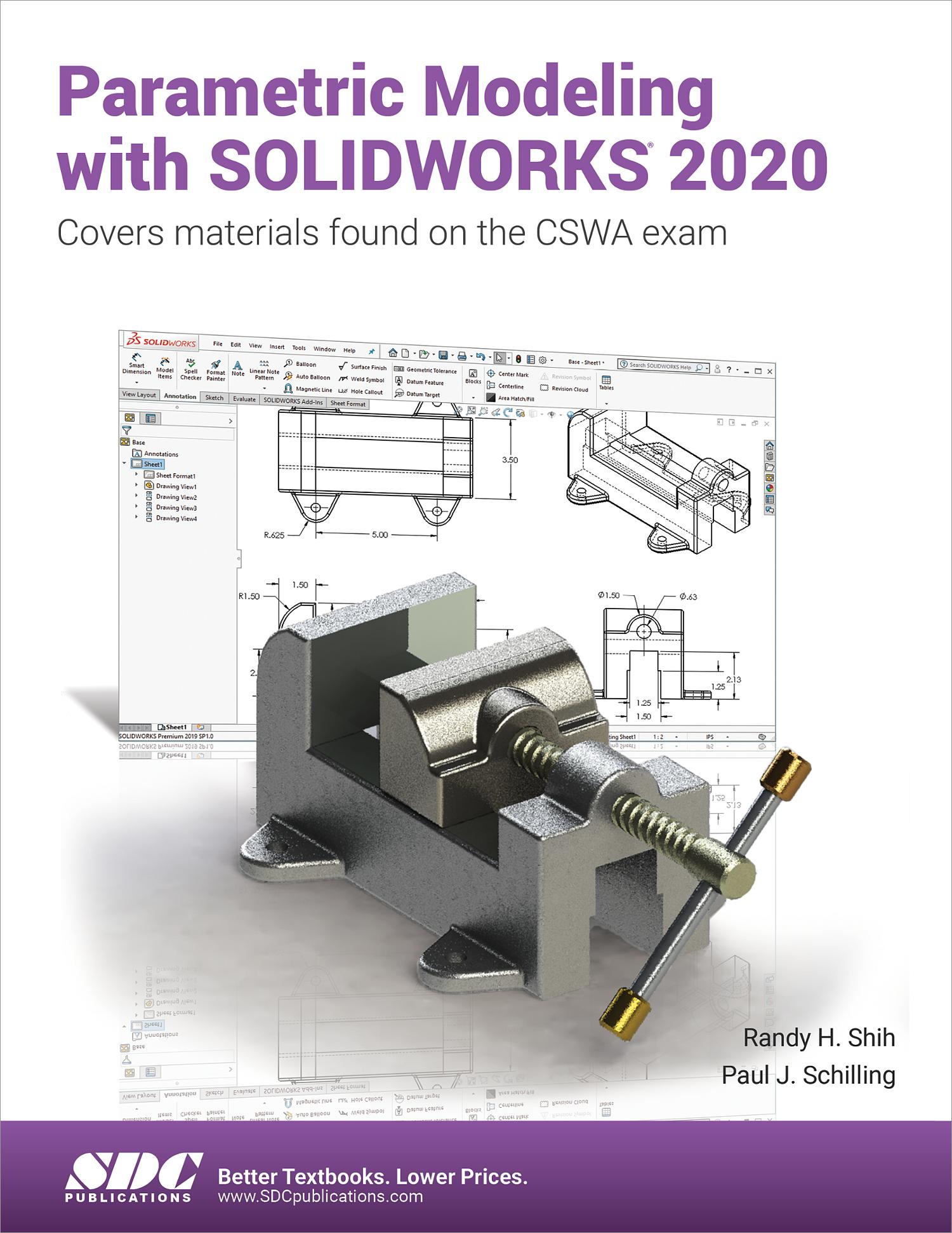Parametric Modeling with SOLIDWORKS 2020, Book 9781630573133 - SDC ...