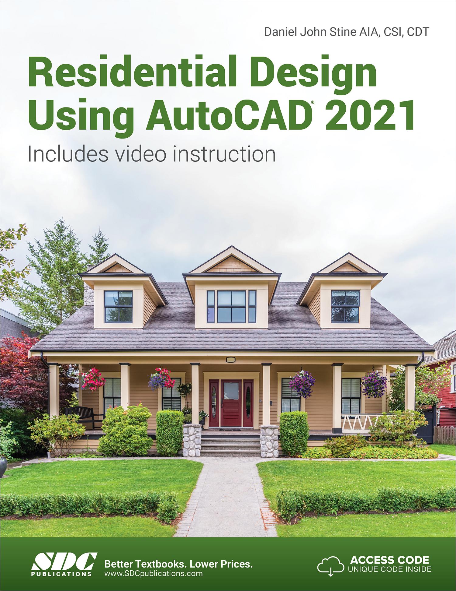 Residential Design Using AutoCAD 2021, Book 9781630573690 - SDC ...