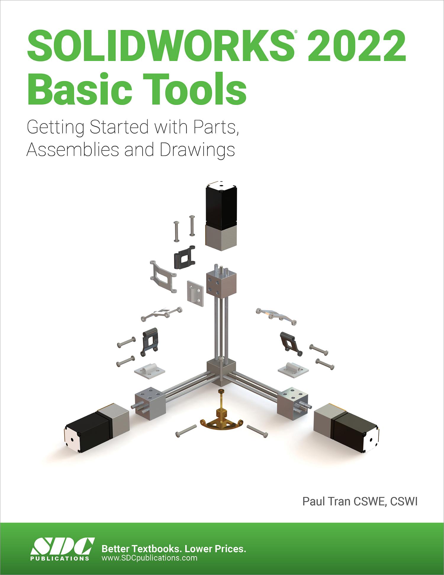 SOLIDWORKS 2022 Basic Tools, Book 9781630574642 - SDC Publications