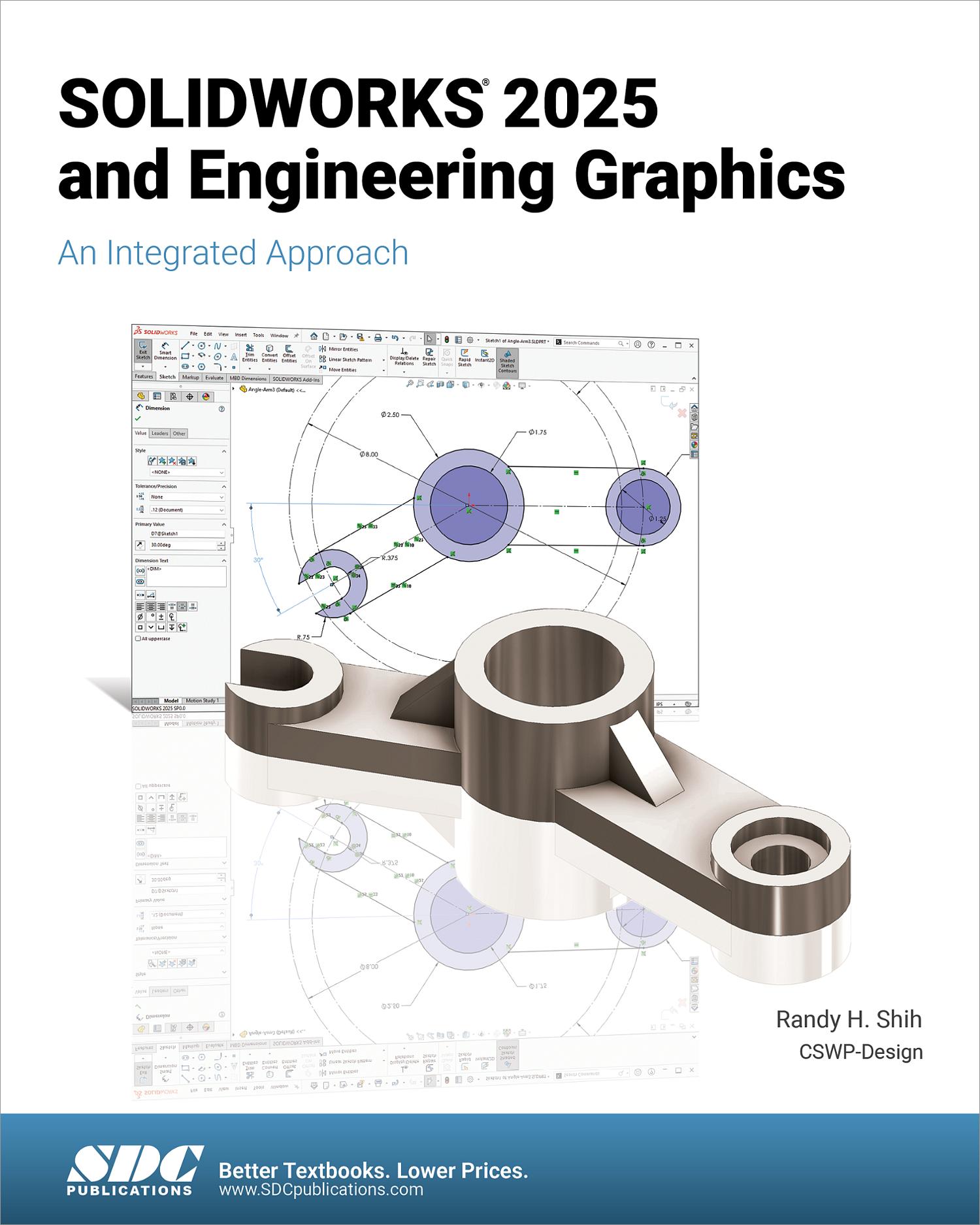 SOLIDWORKS 2025 and Engineering Graphics, Book 9781630577056 - SDC ...