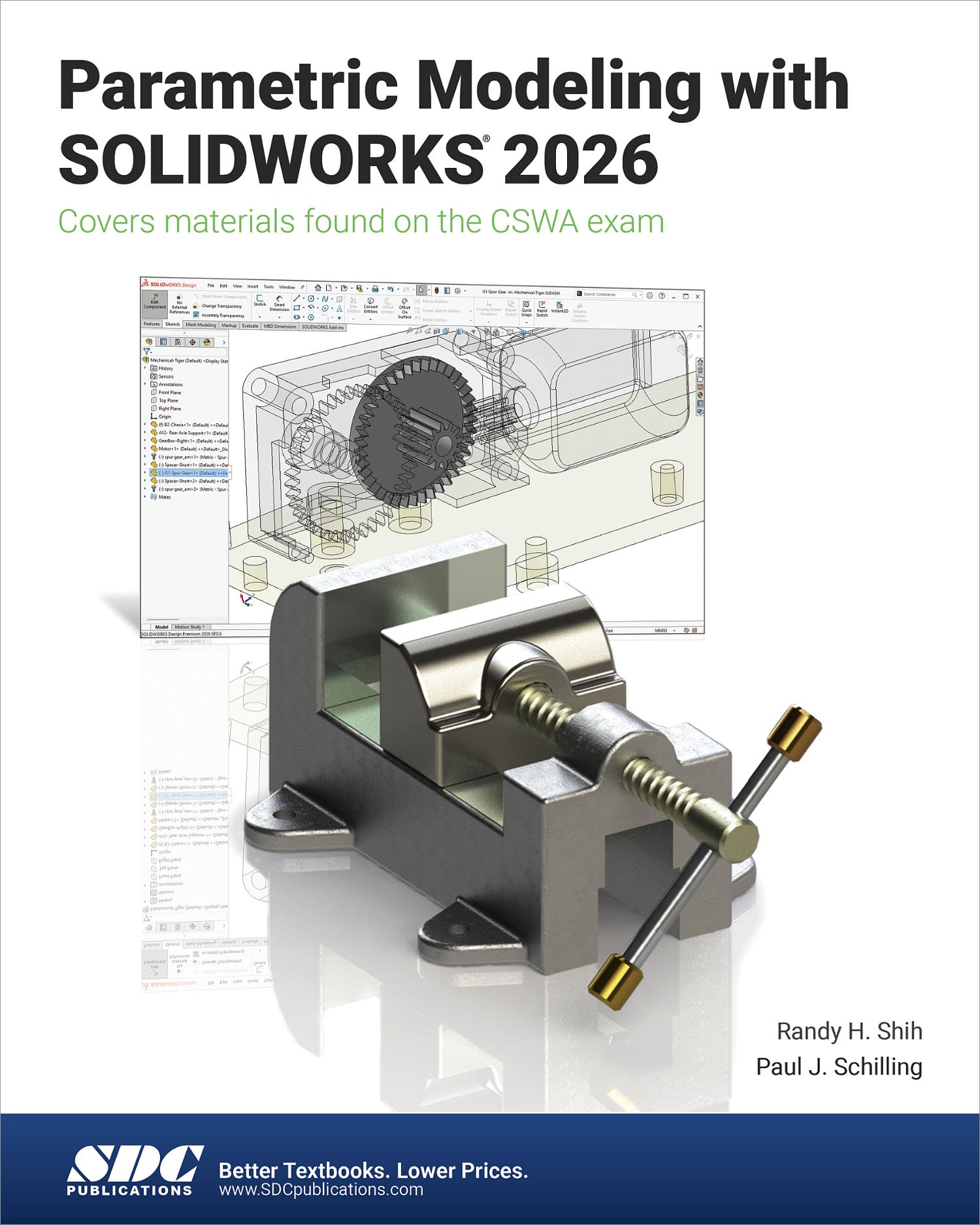 Parametric Modeling with SOLIDWORKS 2026, Book 9781630577766 - SDC ...