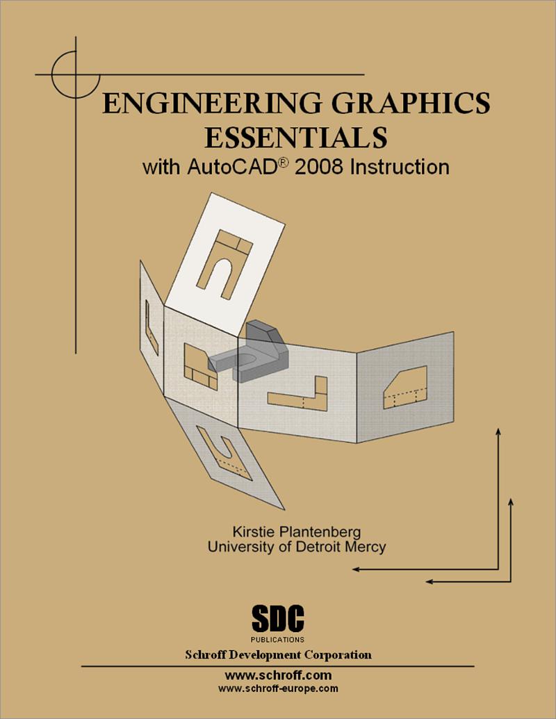 Engineering Graphics Essentials with AutoCAD 2008 Instruction, Book ...