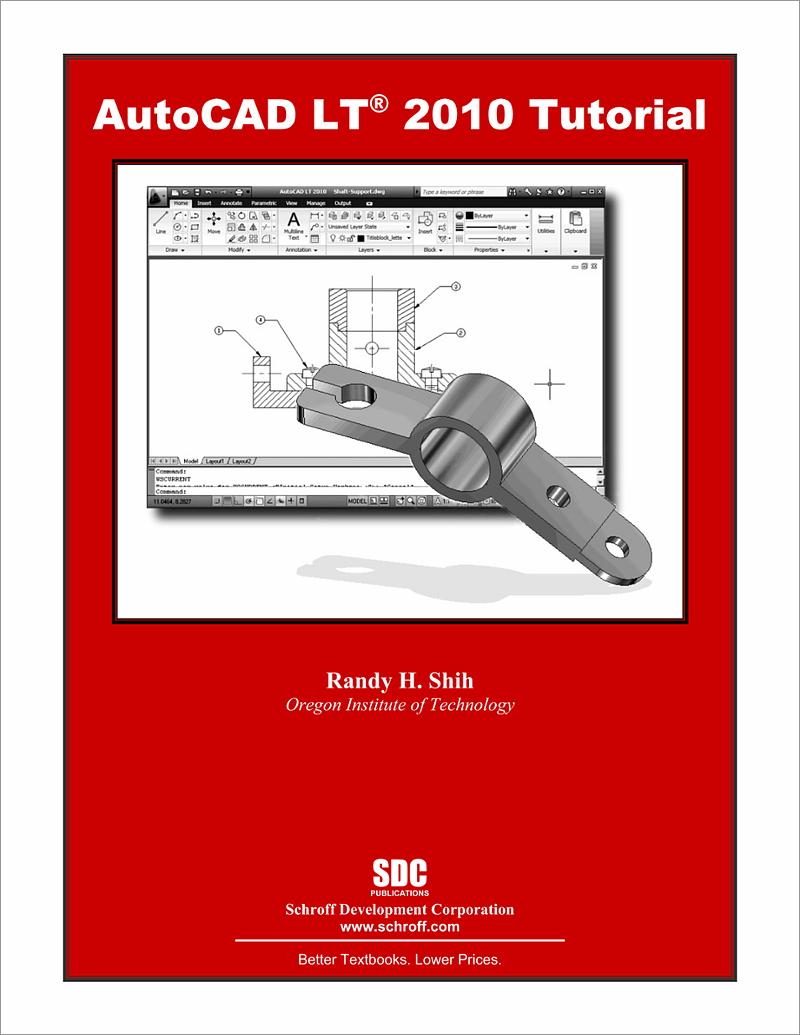 AutoCAD LT 2010 Tutorial, Book 9781585035052 - SDC Publications