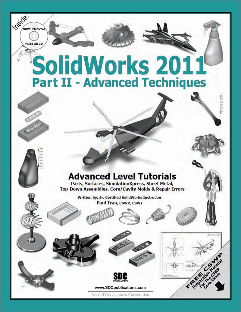 SolidWorks 2011 Part II - Advanced Techniques, Book 9781585036257 - SDC ...