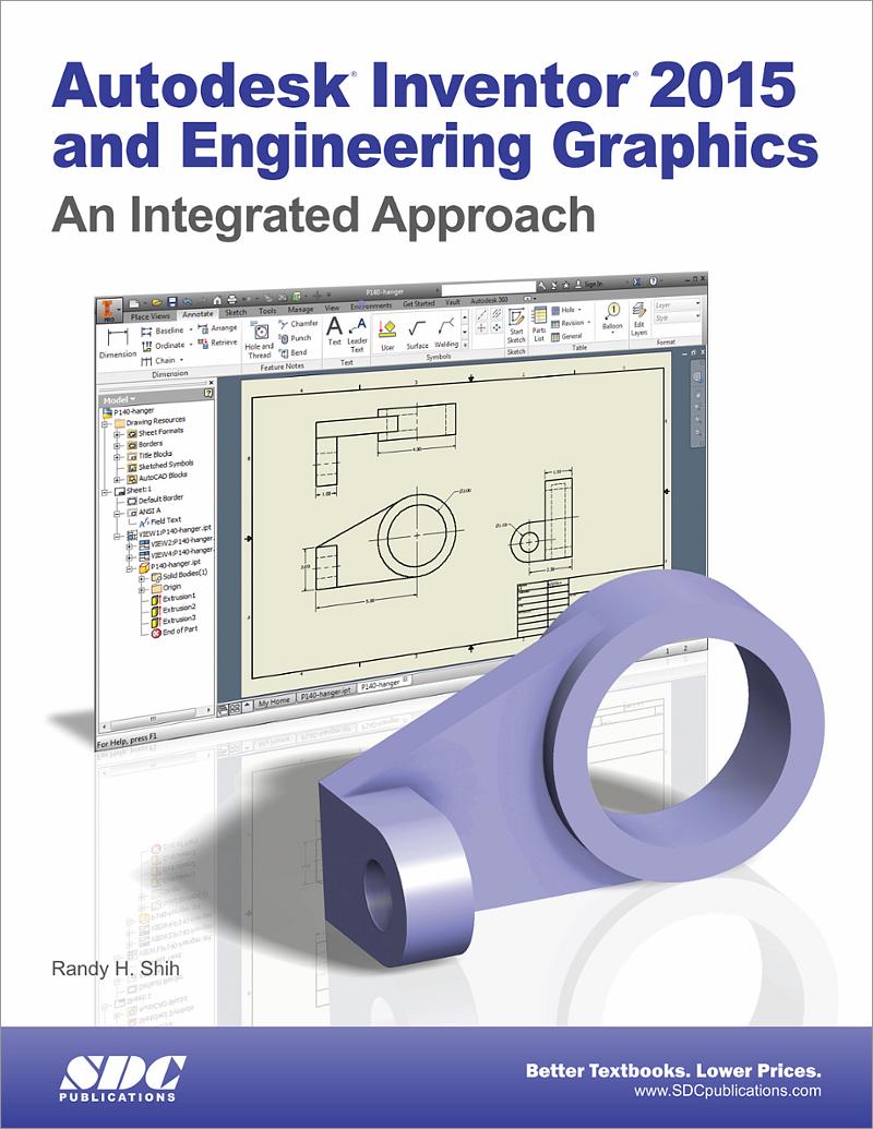 Parametric Modeling with Autodesk Inventor 2015, Book 9781585038824 ...
