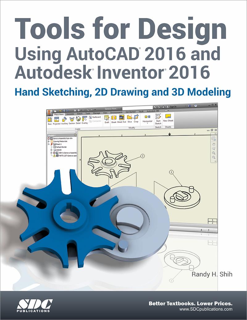 AutoCAD 2016 Tutorial First Level 2D Fundamentals, Book 9781585039593 ...