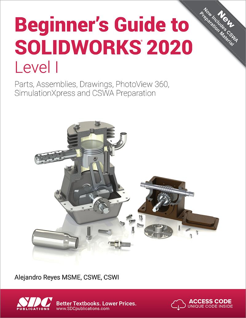 SOLIDWORKS 2020 Basic Tools, Book 9781630573065 - SDC Publications