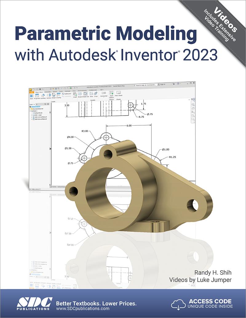 Parametric Modeling with Autodesk Inventor 2023, Book 9781630575069 ...